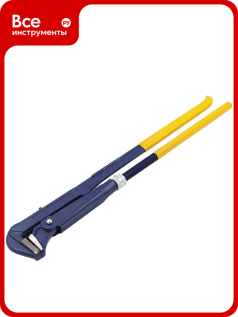 Ключ трубный KUBIS 90° 2.0", кованый 02-04-5200