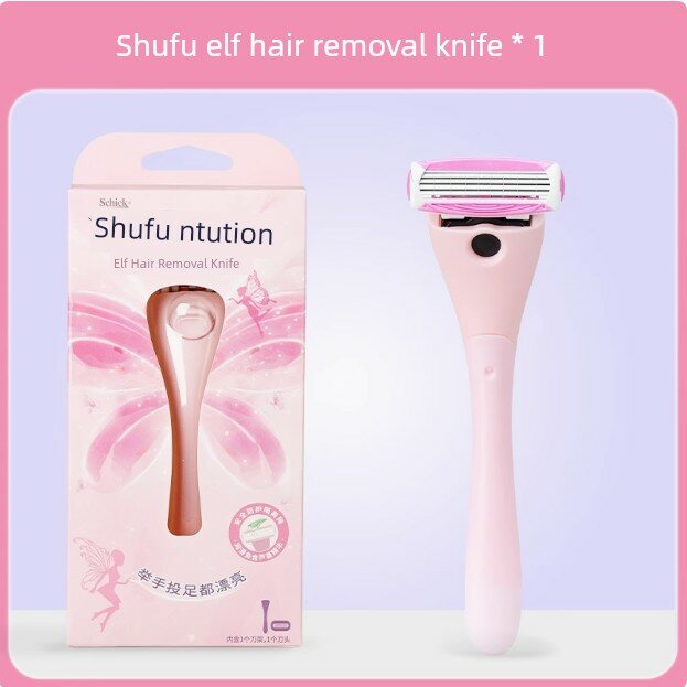 Нежное удаление волос ~ Удобная женская бритва Schick для удаления волос на подмышках, ногах и всего тела.