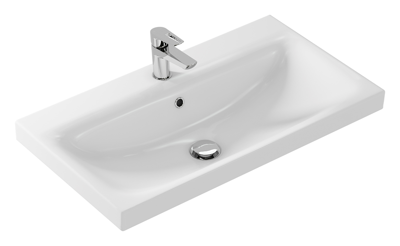 Раковина Cersanit Moduo 80 см S-UM-MOD80/1