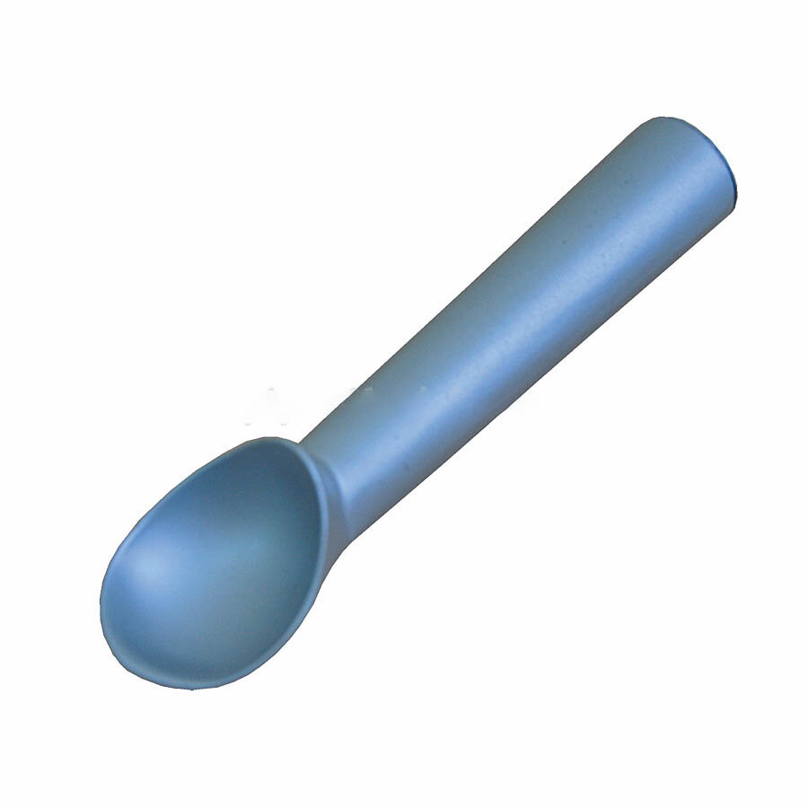 Ложка для мороженого алюминиевая серая без механизма