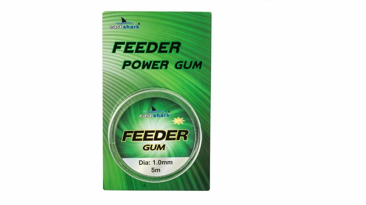 Фидергам Feeder GUM clear 5 м 1.0 мм прозрачный