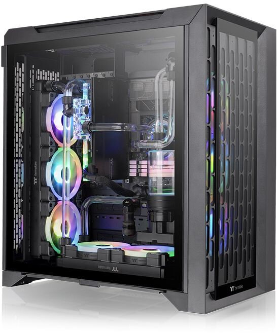 Корпус ATX без БП Thermaltake CA-1X7-00F1WN-01 CTE C700 TG ARGB черный