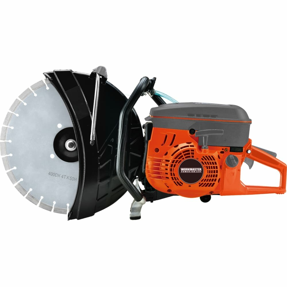 Бензорез WorkMaster в комплектации WALBRO (Япония) без диска, двухтактный бензиновый инструмент с удобной рукояткой