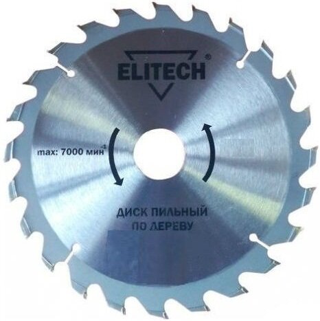 Диск пильный Elitech 210х32/30х2.4, 24 зуба