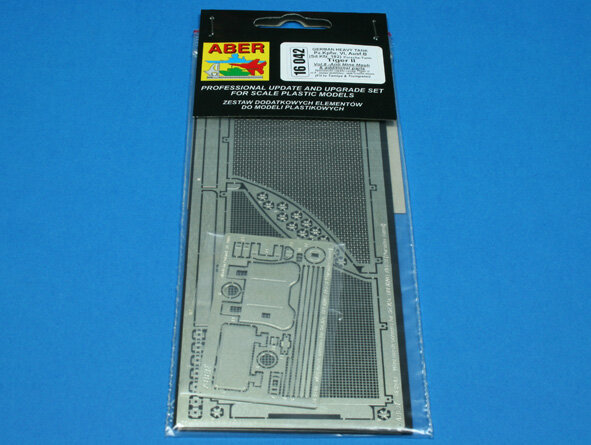 ABR-16-042 Дополнения для Tiger II Porsche- Vol.8- Anti Mine Mesh plus some extra parts для Tamiya/Trumpeter 1/16