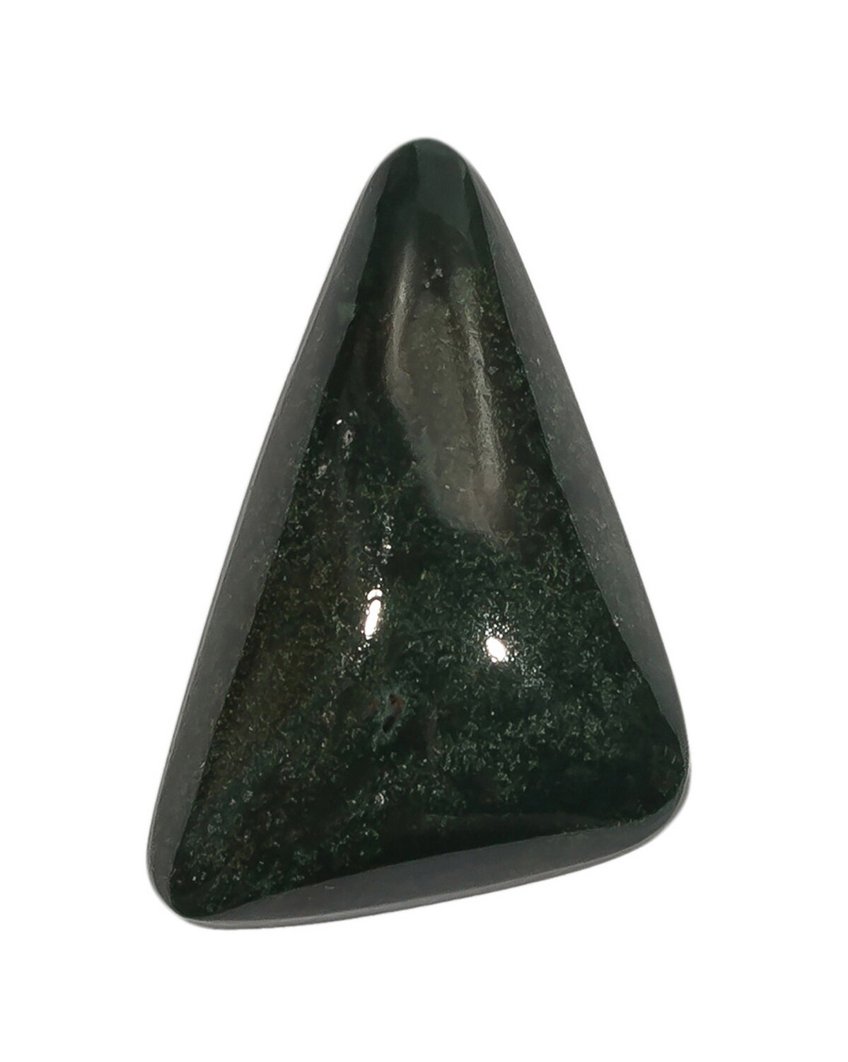 Кабошон гелиотроп 29х18х6 мм.