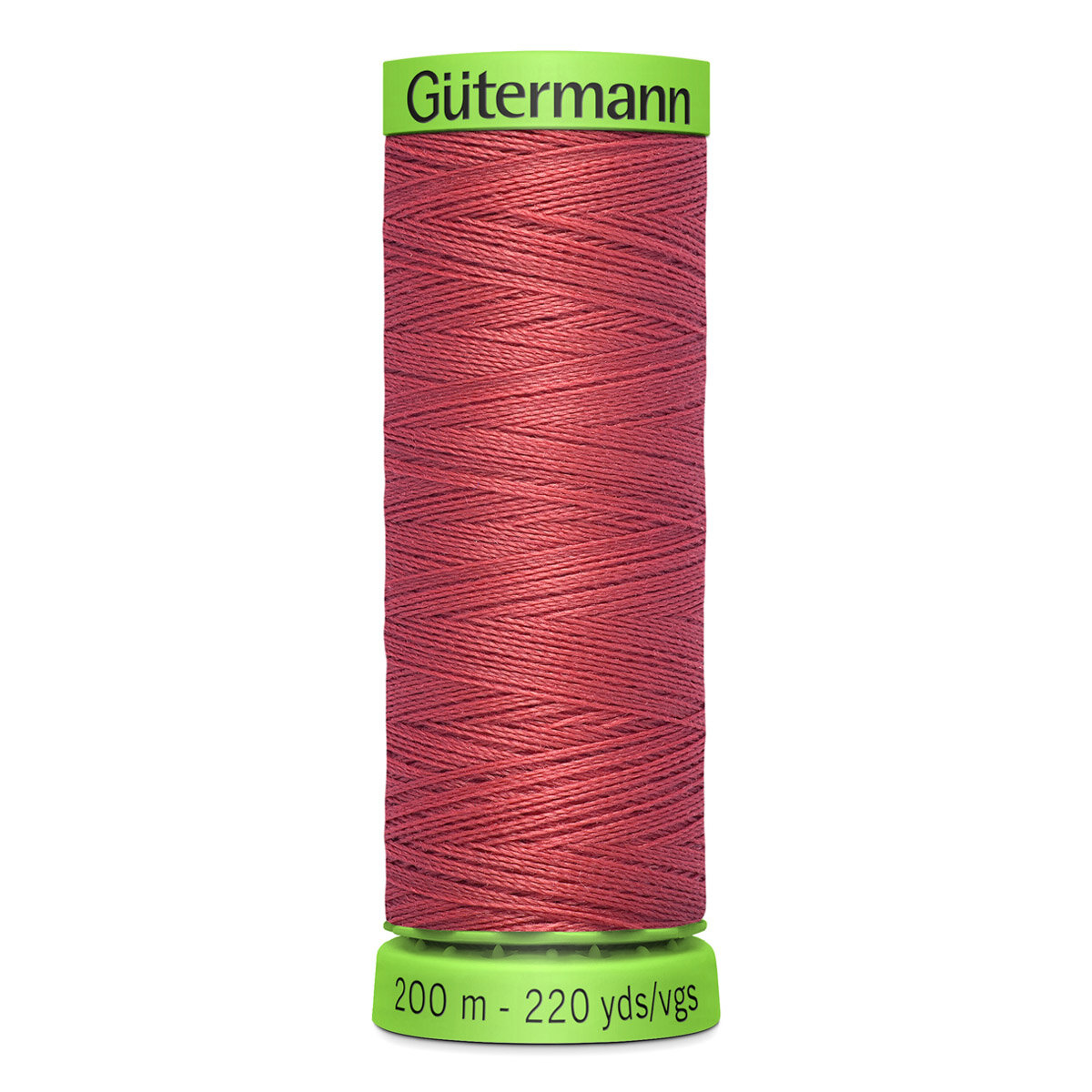 Нитки швейные Gutermann Extra Fine 150, 5 шт*200м, для особо деликатных тканей (519 темно-лососевый)