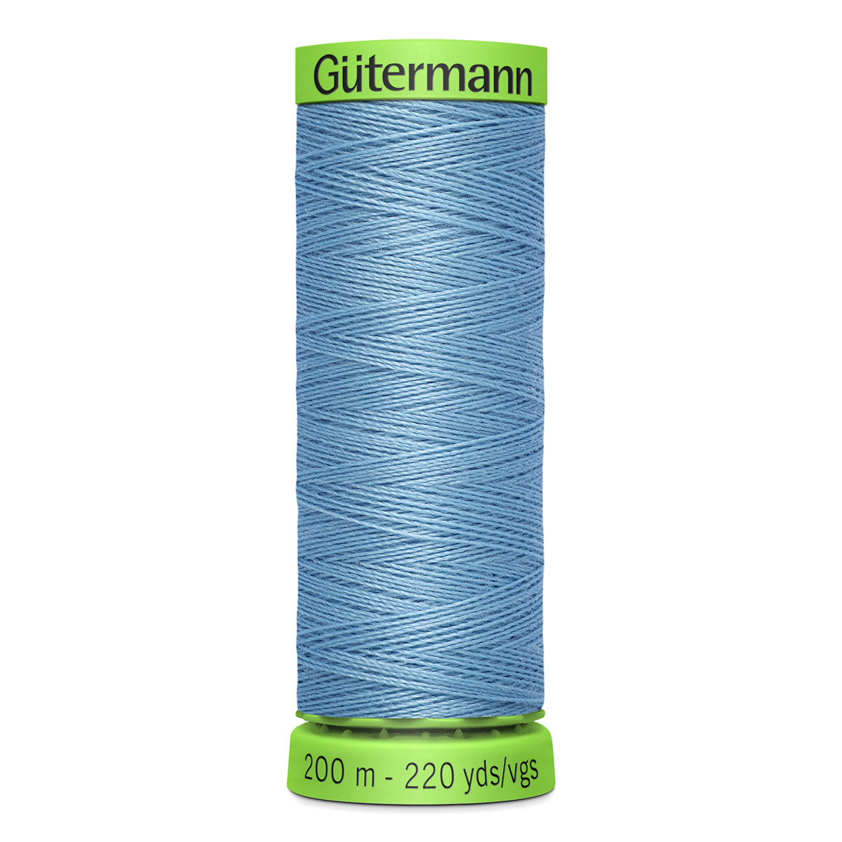 Нитки швейные Gutermann Extra Fine 150, 5 шт*200м, для особо деликатных тканей (143 серо-голубой)
