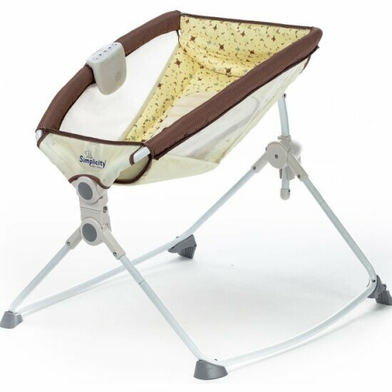 Колыбель Simplicity с электронной системой укачивания 27405 B Paisley