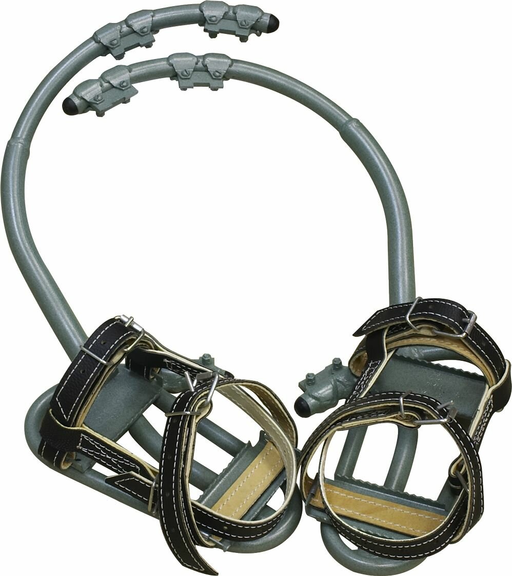 Когти, лазы монтерские, универсальные, для перемещения по железобетонным округлым стойкам и столбам опор линий электропередач