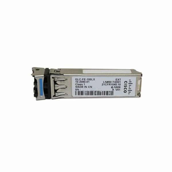 Трансивер Cisco GLC-FE-100LX SFP 100Mbps 100Base-LX SMF 1310nm 10km Pluggable miniGBIC LC