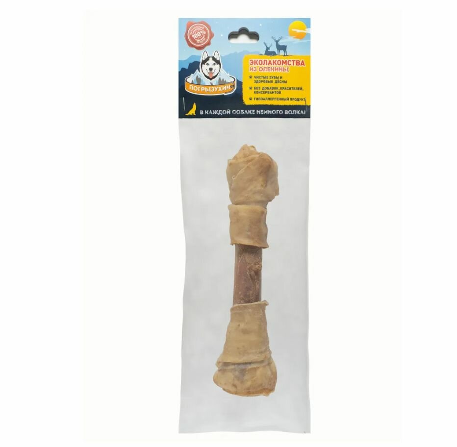 Погрызухин косточка в коже северного оленя,120 г