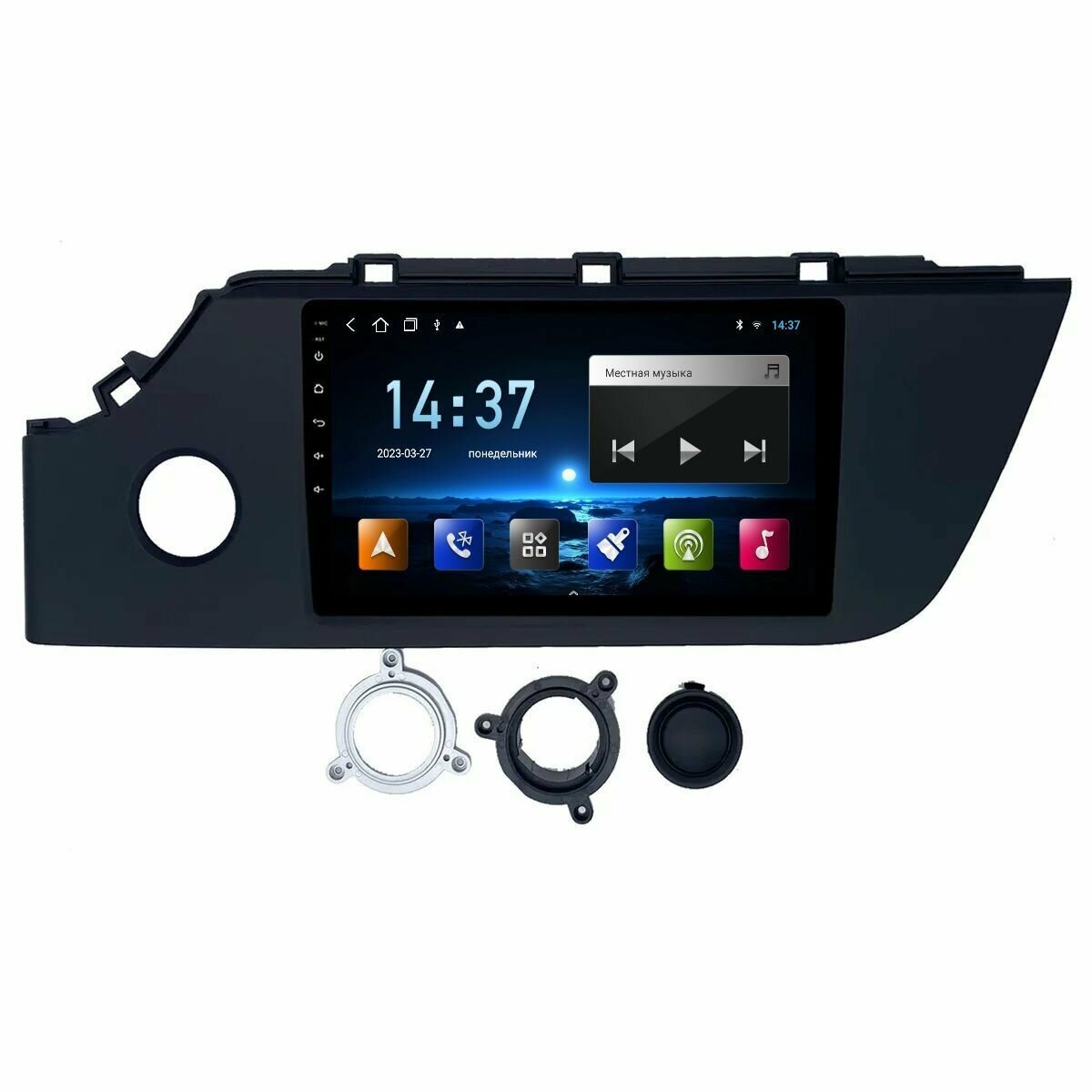 Магнитола Epic 9270 Kia Rio 4 2021-2022 - Android 12 - IPS экран - DSP