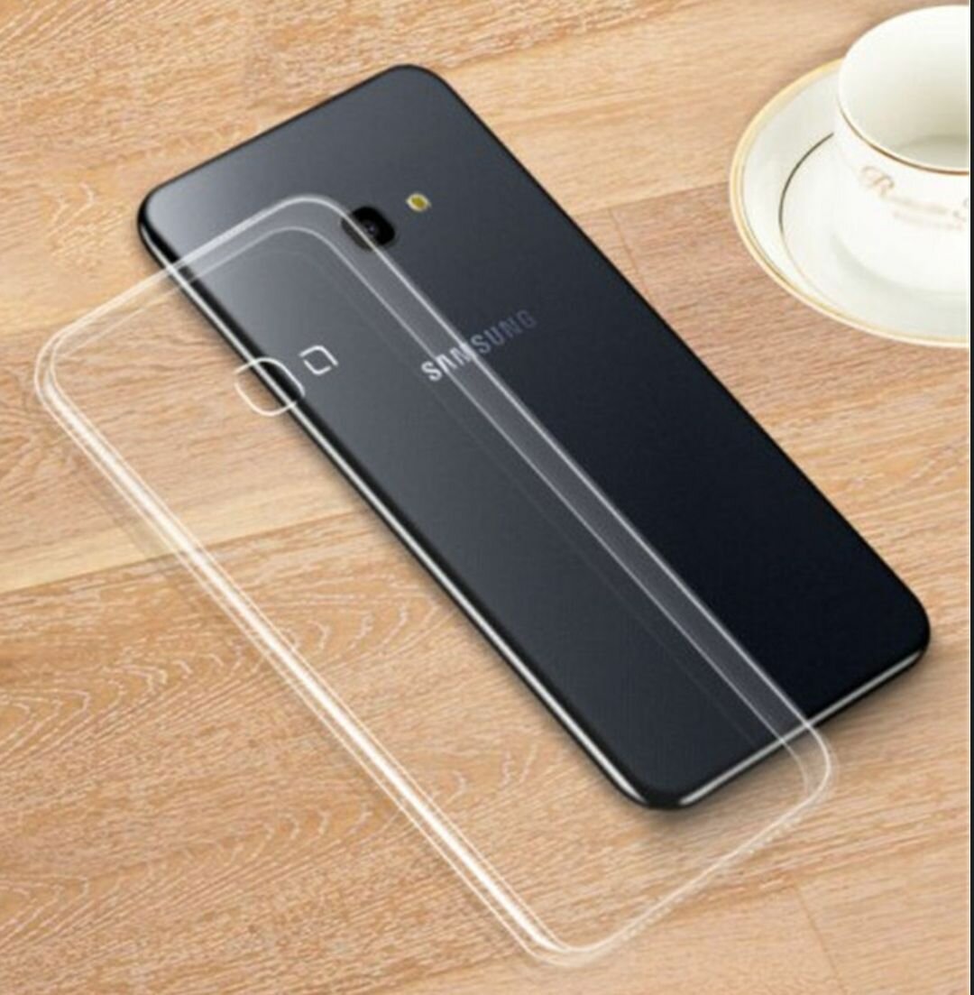 Чехол накладка для Samsung Galaxy J4 Plus 2018, j415F j4+ прозрачный, самсунг галакси ж4 плюс 2018