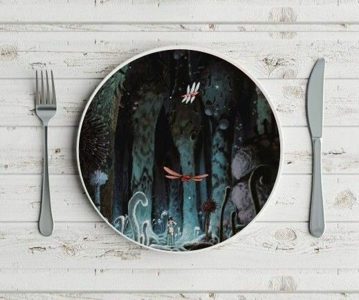 Тарелка по аниме Навсикая из Долины ветров №7