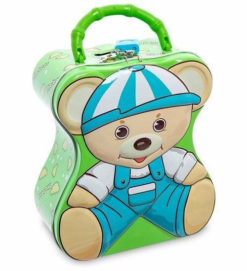 Металлическая копилка Мишка BX- 01/3 113-602965