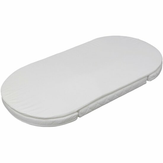 Матрас Polini kids Волшебные сны Перышко овальный 119х60х7, микрофибра