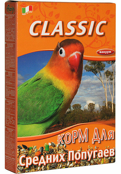 FIORY Classic корм для средних попугаев Classic 400гр