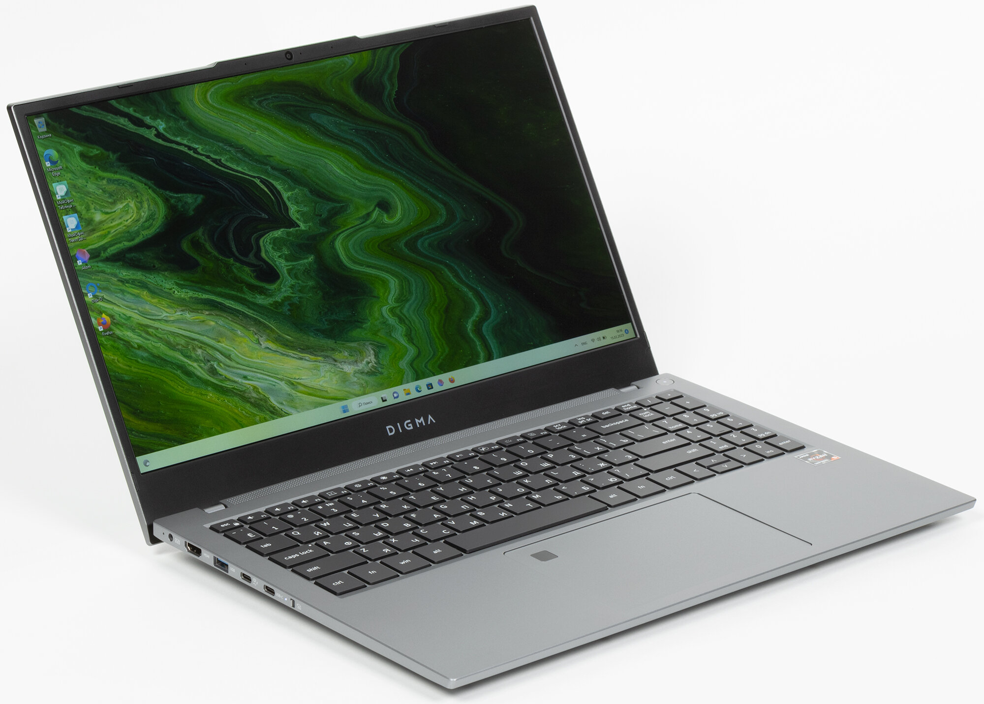 Ноутбук Digma Pro Fortis M i5 1235U/16Gb/SSD512Gb/15.6"/IPS/FHD/W11Pro/grey/4250mAh