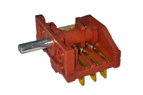 Переключатель для электроплиты 5 контактов XZ307B 3E4 250V/415V 16Aor20A T150