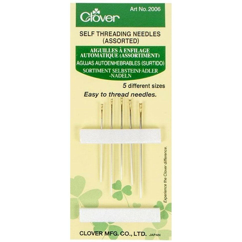Clover 2006 Иглы легковдеваемые, 3 шт