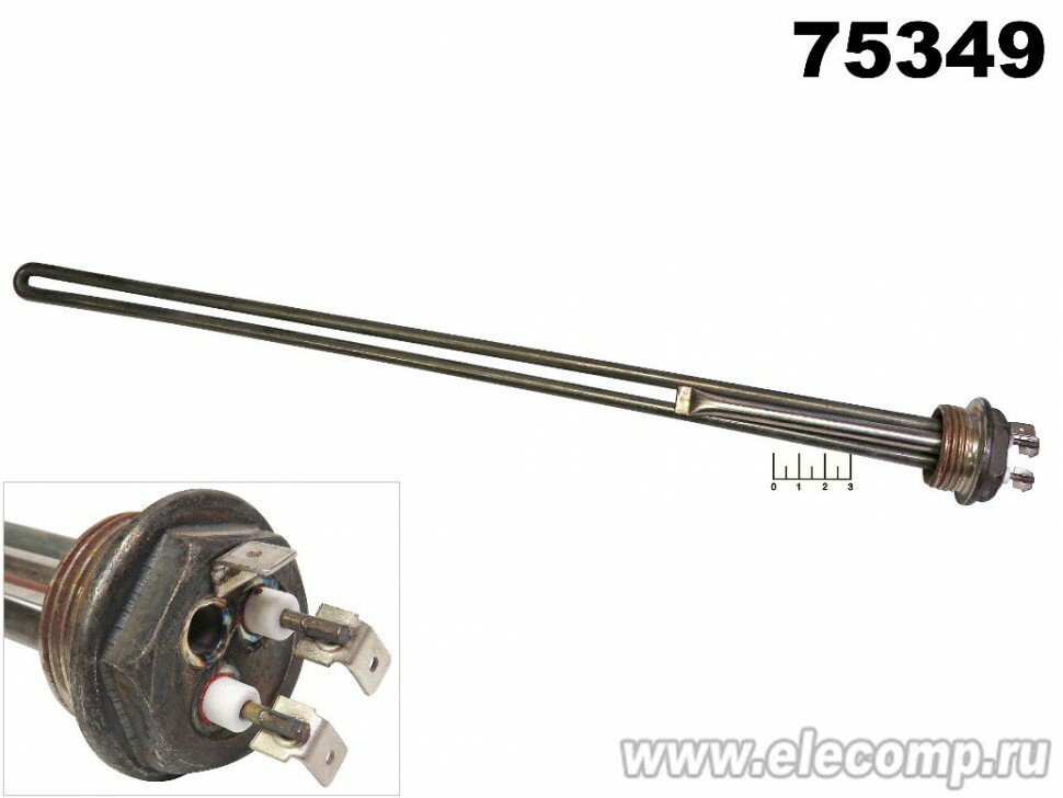 Тэн для маслянного радиатора 1500W (25ММ/425ММ)