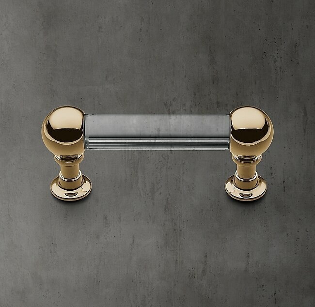 Ручка-скоба Restoration Hardware Vintage Vintage L.15.2 Aged Brass 24120146 ABRS