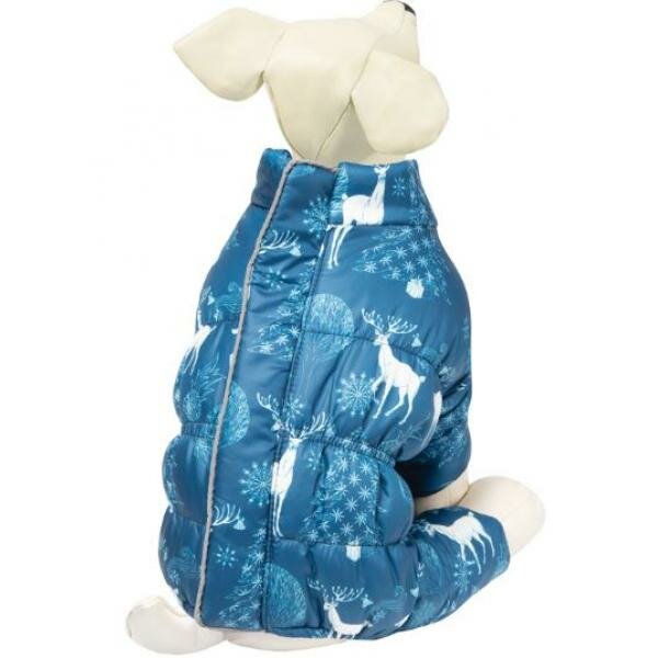 Triol Комбинезон зимний для собак с молнией на спине "Олень", размер S (25см)