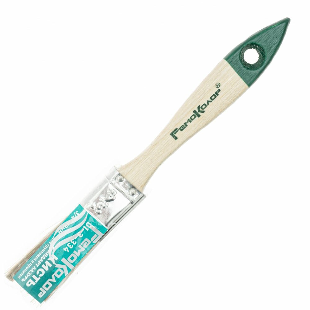 Плоская кисть РемоКолор Стандарт Лазурь, 3 4-19 мм, 01-3-334