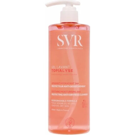 Очищающий гель для лица Svr Topialyse, 400 мл