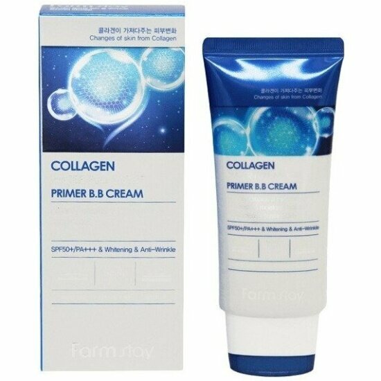 BB-крем для лица Farmstay с коллагеном увлажняющий, 50г