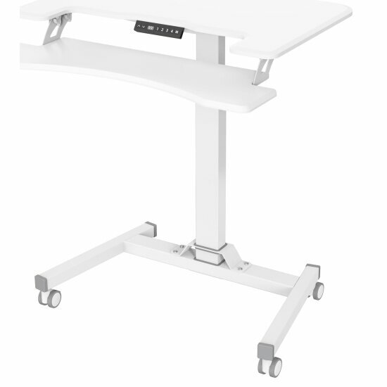 Стол Cactus для ноутбука CS-FDE103WWT столешница МДФ белый 91.5x56x123см