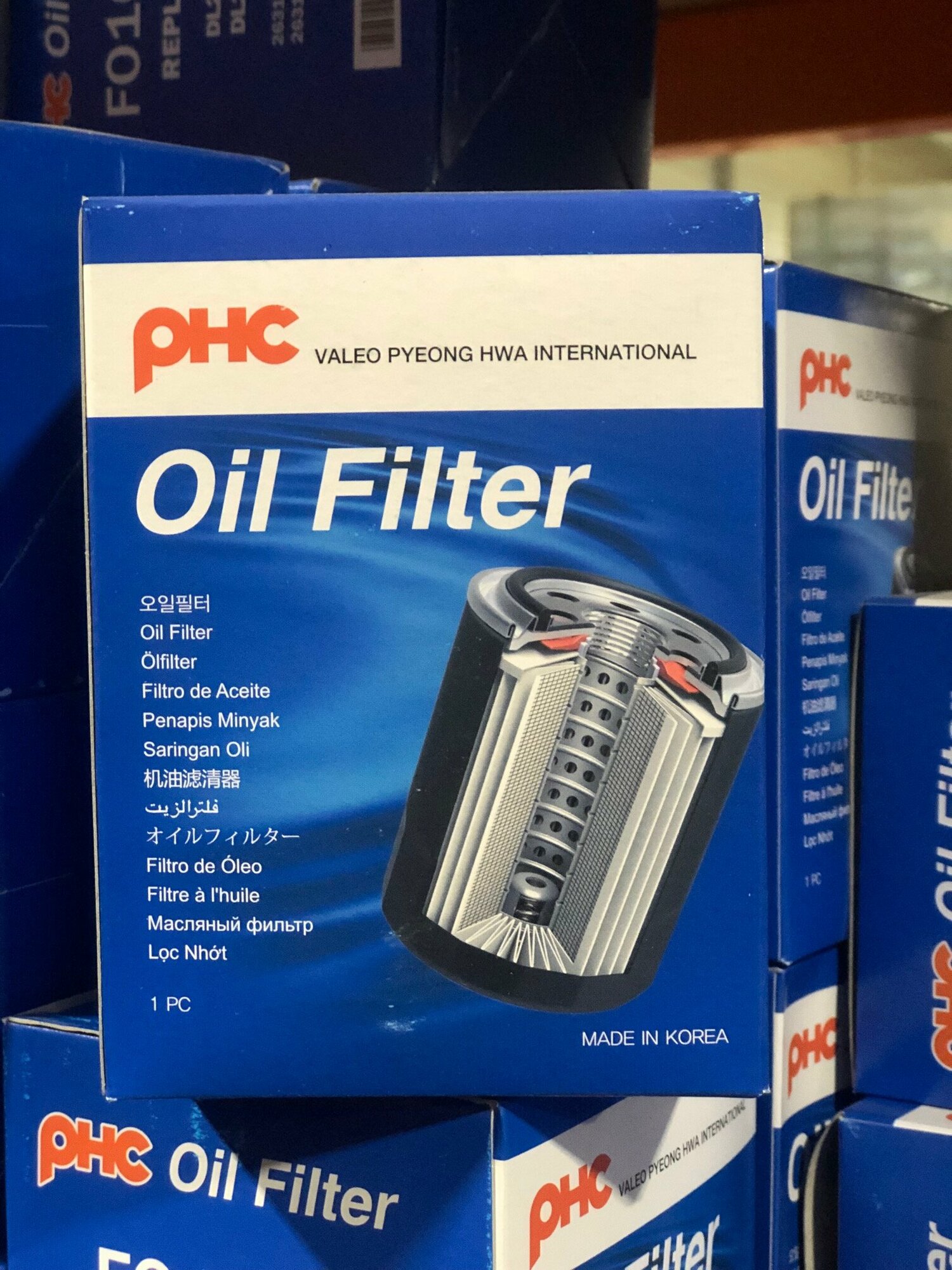 Фильтр масляный FO1049 для Kia Sorento III 2018- / Hyundai Santa Fe IV 2019- , Grand Santa Fe 2013- , Grandeur V 2011-