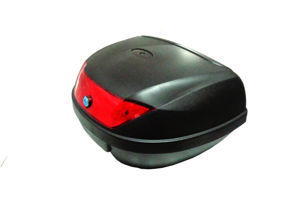 Кофр (задний ящик) 48л. ZH-L0807 (макс. загруз. 7 кг, матовый с ручкой, на 2 шлема, Ш. Г. В: 59*43*31 см)