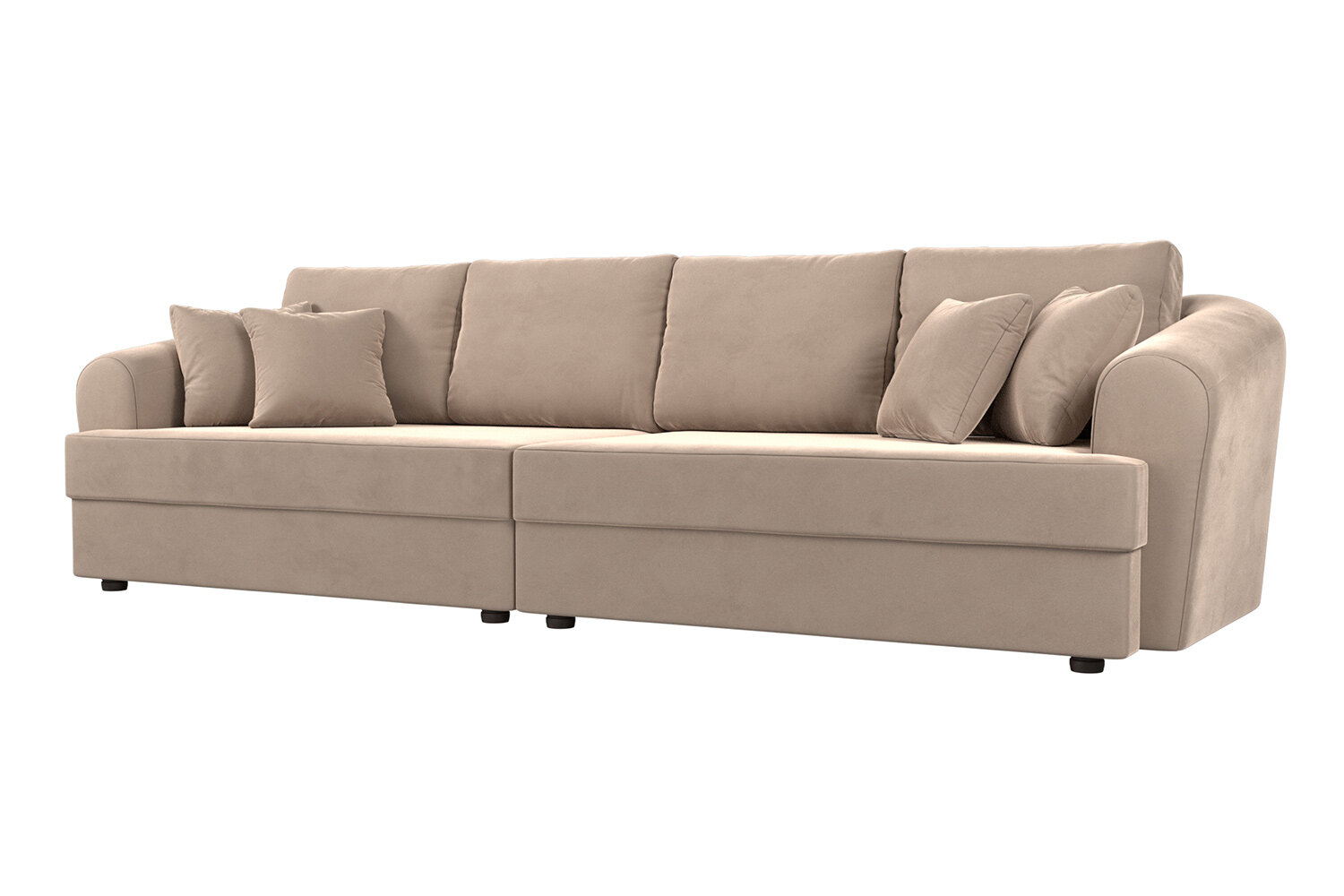 Диван-кровать Hoff Торонто, прямой, 310х82х109 см, еврокнижка, цвет бежевый