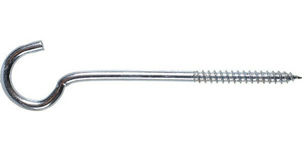 Крючок STARFIX SMP2-45468-50 5.0х40 мм С-образный цинк 50 шт в пласт. конт.