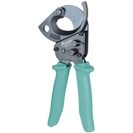 Кусачки кабельные Pro'skit SR-538 с трещоткой, до 300мм2, длина 335мм