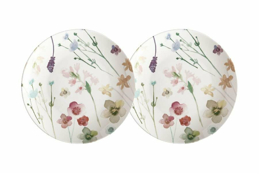 Набор 2 тарелки закусочных Лесные цветы, 19 см (Maxwell&Williams)