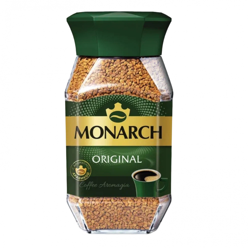 Кофе растворимый Monarch Original, стеклянная банка, 190 г