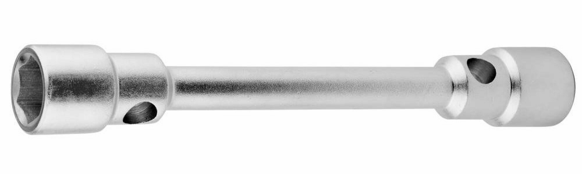 Торцовый баллонный ключ ЗУБР 32 х 38 мм хромированный 500 мм углеродистая сталь