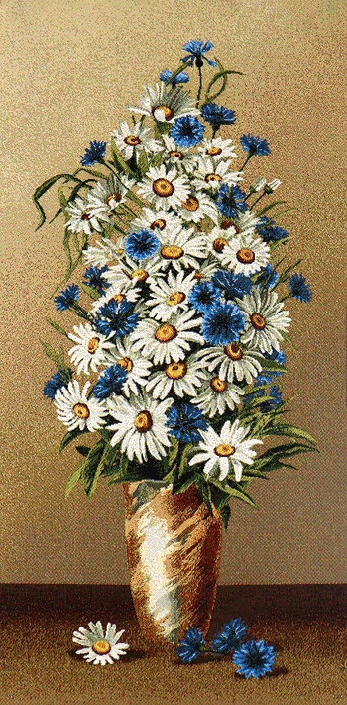 Гобеленовое полотно панно Букет Летний 35х70 Декарт