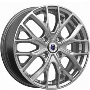 Литой колесный диск K&K Лилиом 6x16/4x100 D60.1 ET41 Дарк платинум
