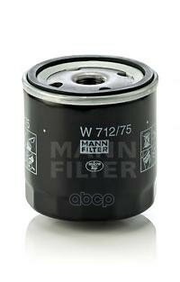 Фильтр масляный W 712/75 MANN-FILTER арт. W71275