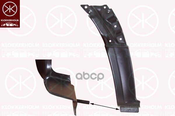 Арка крыла переднего Klokkerholm арт. 3547331
