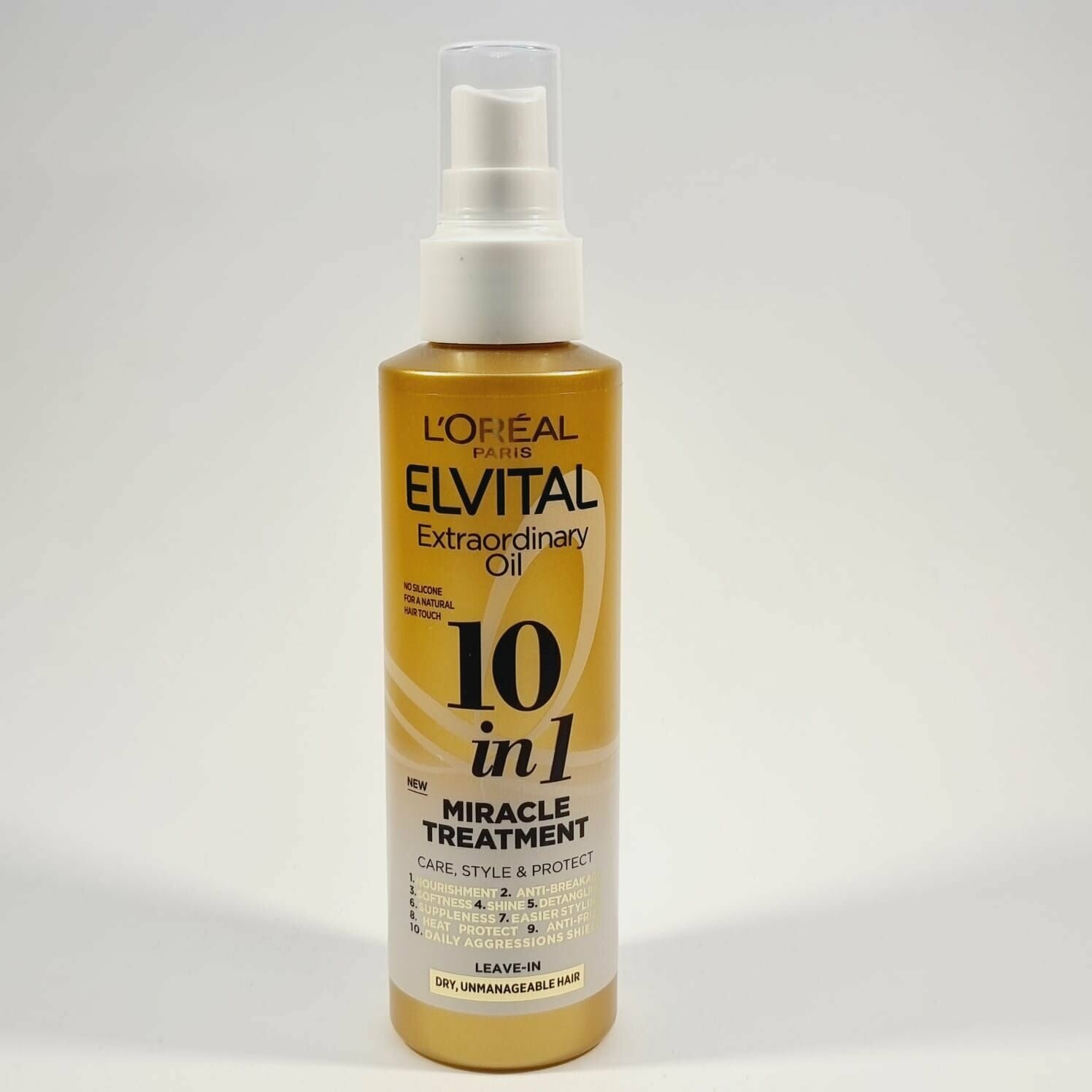 Кондиционер спрей L'Oral Elvital Extraordinary Oil 10 в 1 Miracle Treatment 150 мл (Франция)