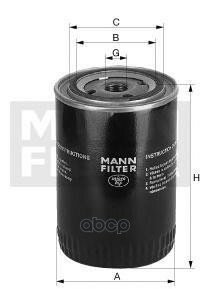 Фильтр масляный! VOLVO PENTA, VOLVO TRUCKS MANN-FILTER арт. W95017