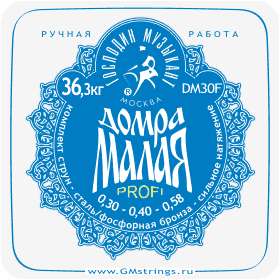 Домра малая струны DM30F Profi