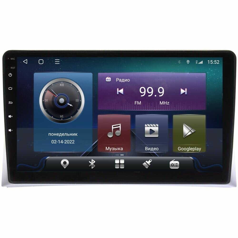 Магнитола CRS-300 Volkswagen Multivan T5 2003-2015 с Android 13, Процессор 8 ядер, Память 6+128Gb, Carplay, DSP, 4G(Sim)