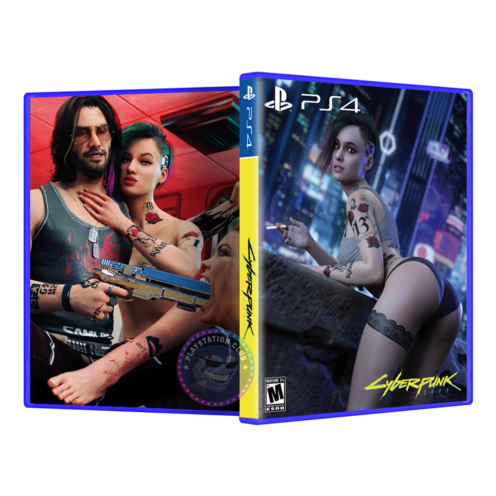 Эксклюзивная обложка PS4 для Cyberpunk №6