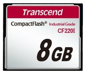 Карта памяти 8Gb Compact Flash Transcend 220x (TS8GCF220I)